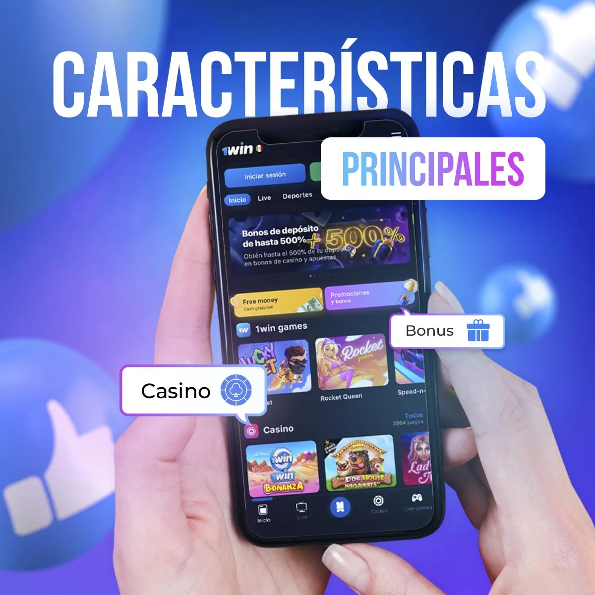 1win México 2023 - Regístrate gratis y obtén un bono de 500%